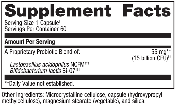 Restore Baseline Probiotic